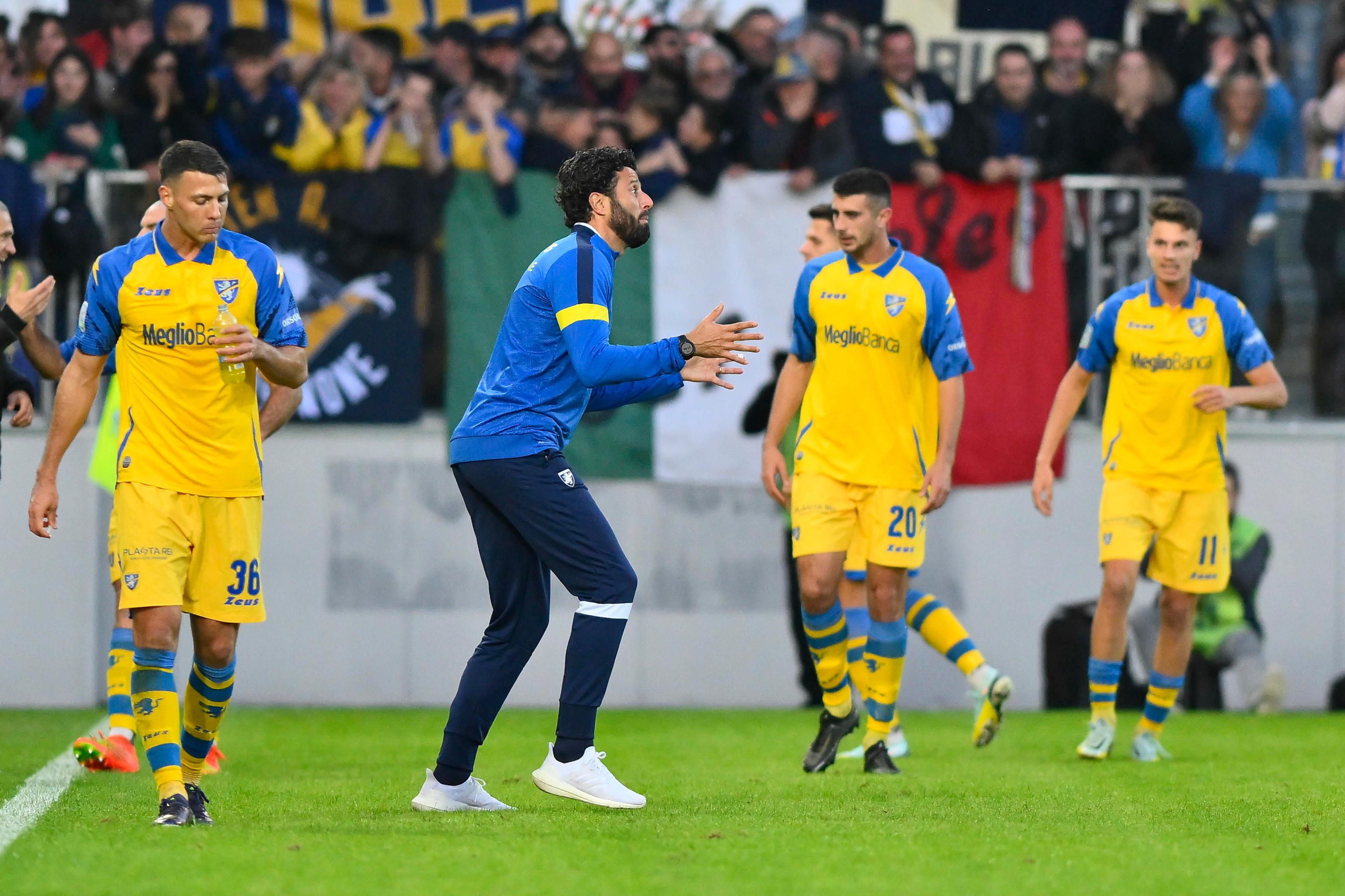 Il Frosinone è in Serie A, la squadra di Grosso matematicamente ... Il Frosinone è in Serie A, la squadra di Grosso matematicamente ...